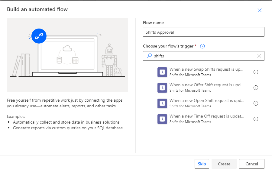 Auto-approval of Microsoft Teams Shifts requests using Power Automate ...